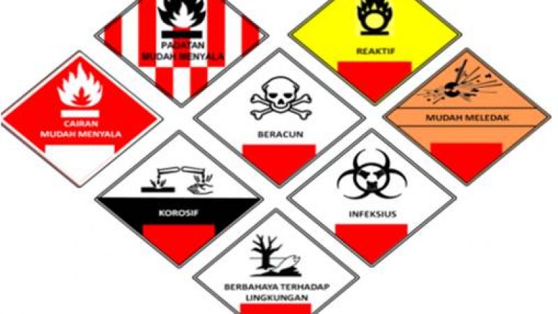 Label Limbah B3 atau Labels and Symbols Hazardous Materials and Toxic ...